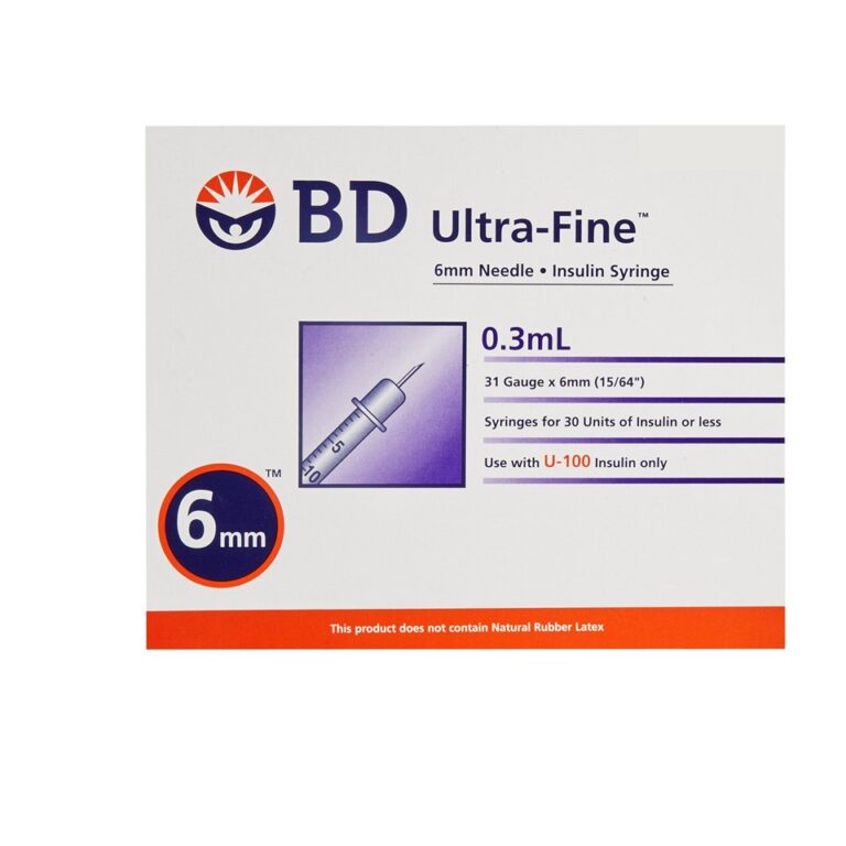 Bơm tiêm tiểu đường insulin Becton Dickinson BD Ultra-Fine 10 túi/hộp